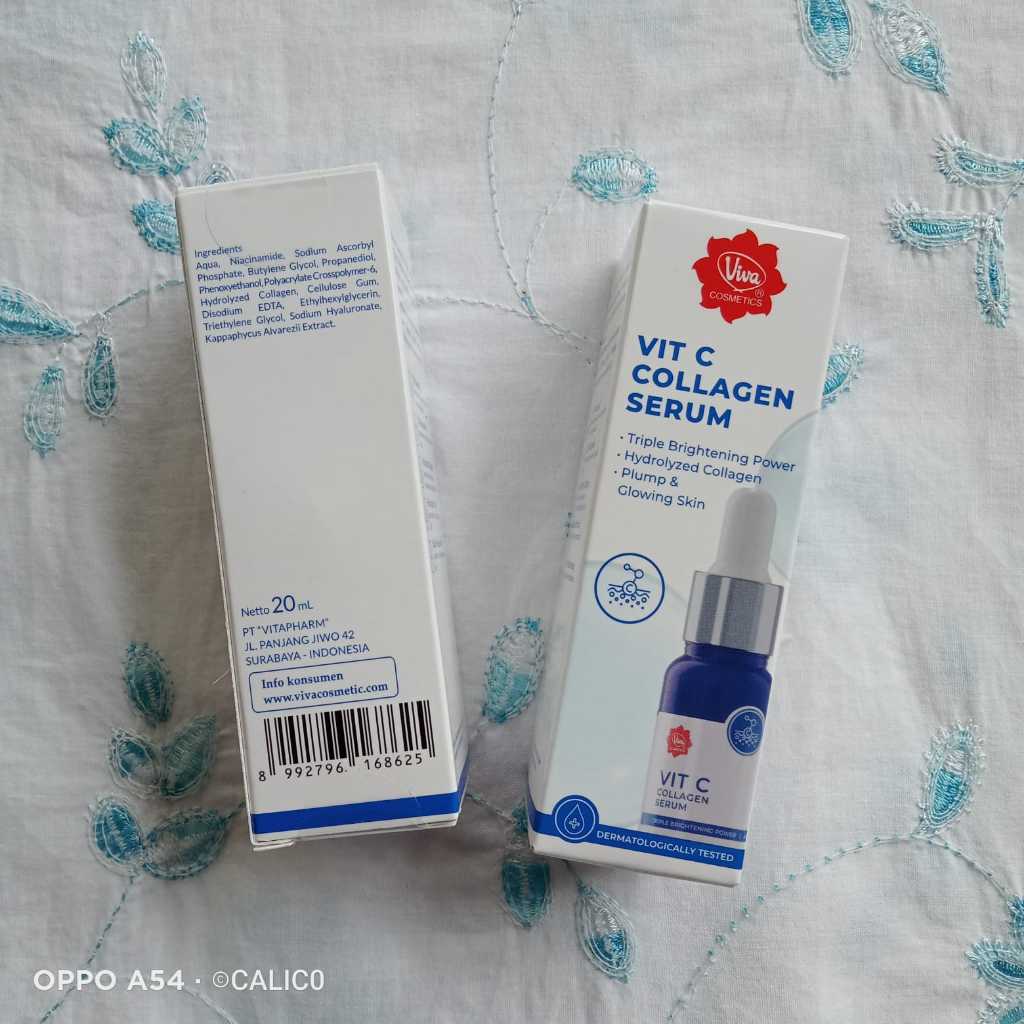 Jual VIVA COSMETICS Vit C Collagen Serum 20 ml with Vitamin C ...