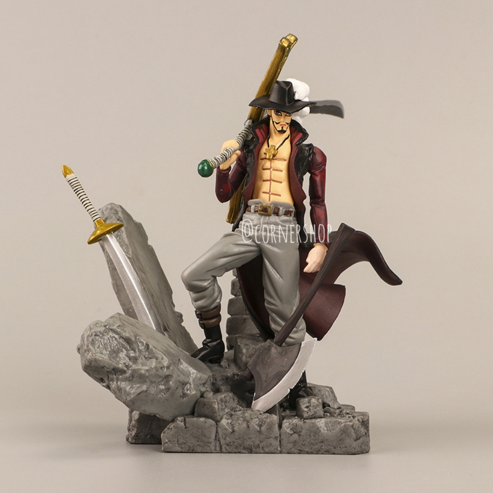 Jual [CornerShop] Figurine Luffy One Piece Mihawk Action Figur Miniatur ...
