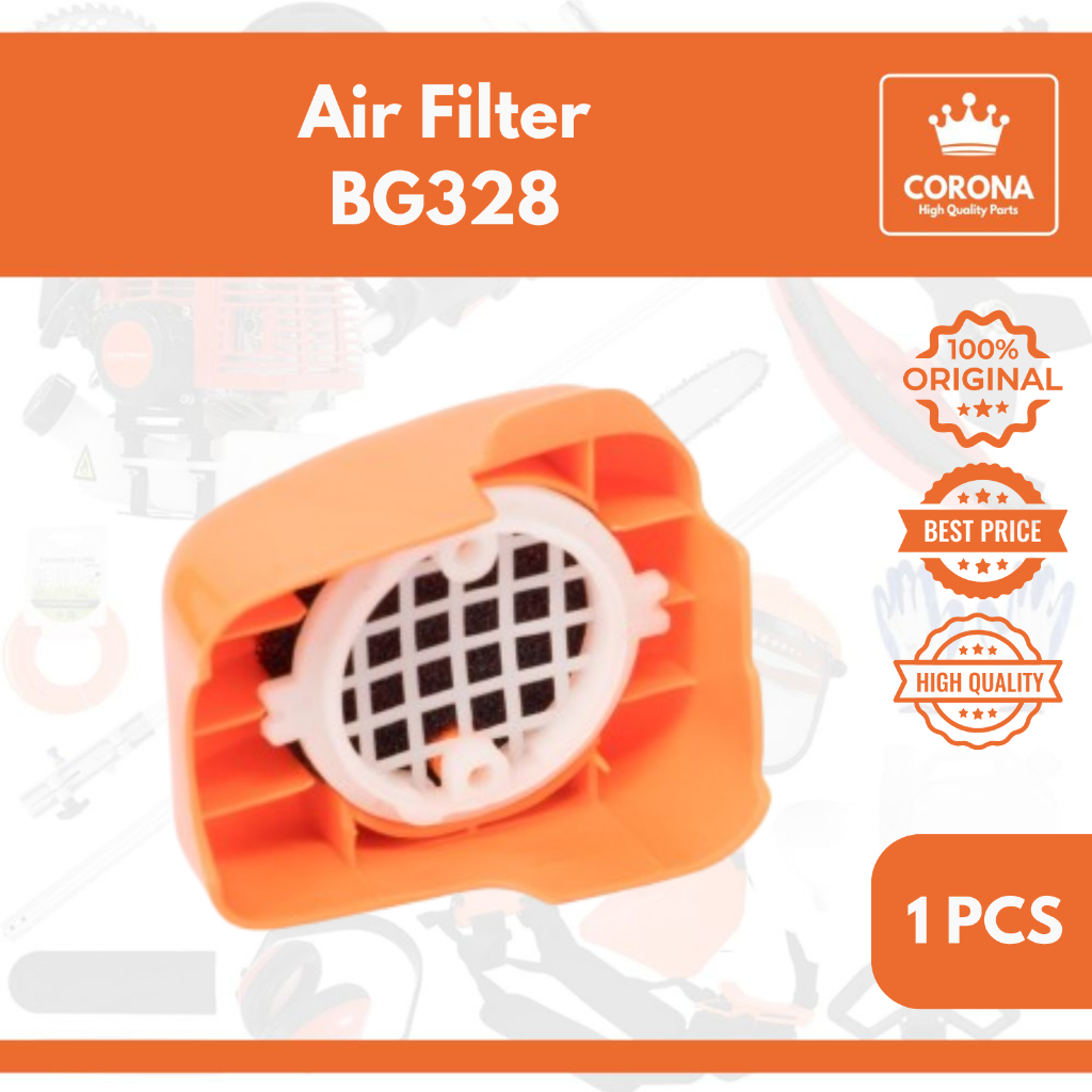Jual Air Filter Saringan Udara BG 328 Brush Cutter Air Cleaner Set ...