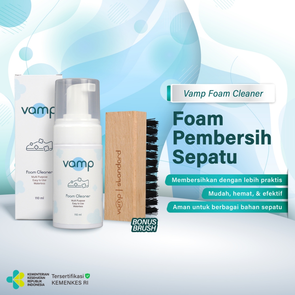 Jual Vamp Foam Cleaner | Pembersih Sepatu Tanpa Air Shoe Cleaner ...