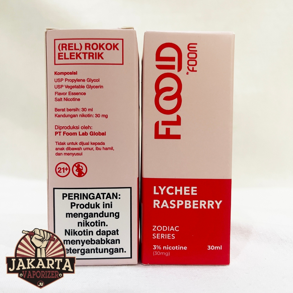 Jual [SALT] FOOM LYCHEE RASPBERRY SALTNIC 30ML 30MG BY FOOM LAB ...