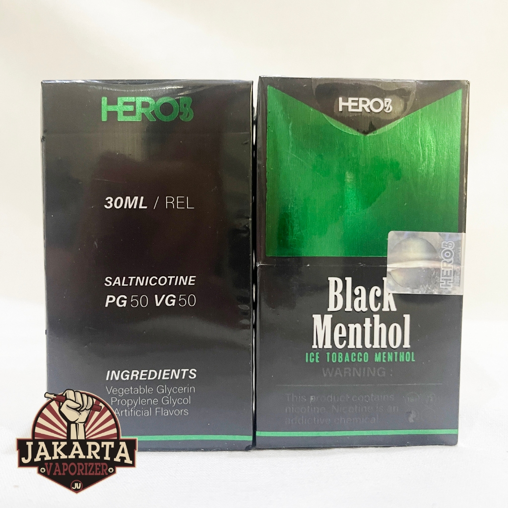 Jual [SALT] BLACK MENTHOL ICE MENTHOL SALTNIC 30ML 30MG BY HERO57 ...