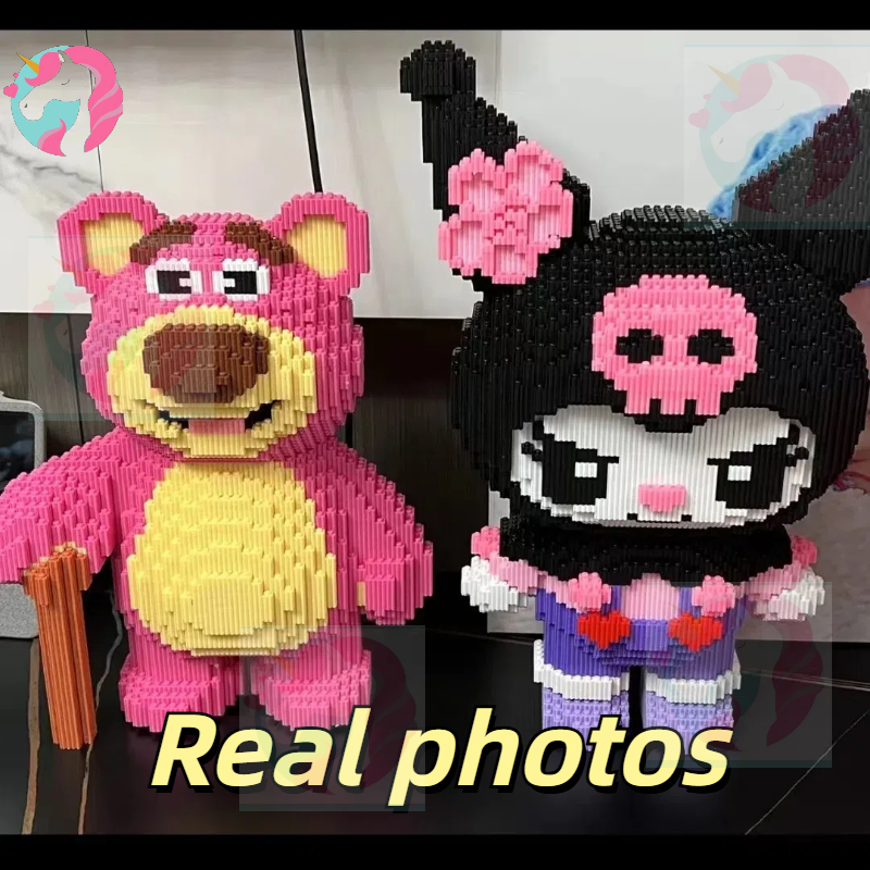 Jual kuromi Nano Blocks Sanrio Big Series 3D Model Jumbo Melody Kuromi ...
