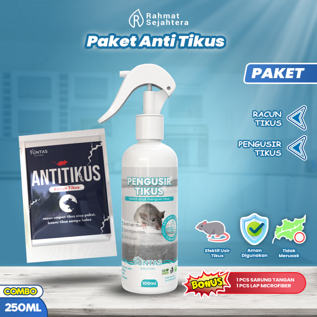 Jual TUNTAS Anti Tikus Pengusir Tikus Anti Hama Pembasmi Serangga ...