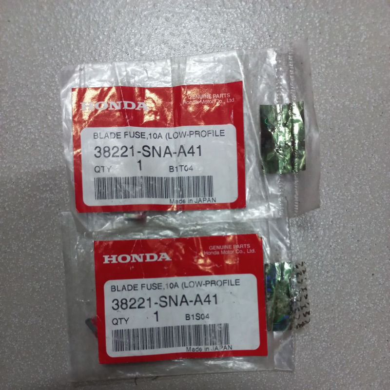 Jual 38221SNAA41 – FUSE BLADE (10A), SIKRING MINI 10A ADV 160, BEAT ...