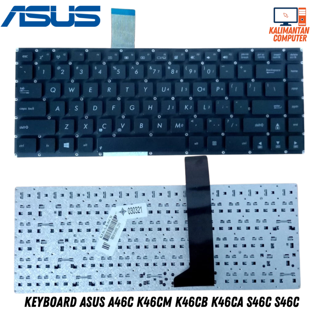 Jual Keyboard Asus A46C K46CM K46CB K46CA S46C S46C S451LB S451LN ...