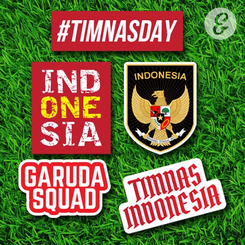 Jual Sticker Klub Bola Timnas Indonesia Terlengkap | Shopee Indonesia