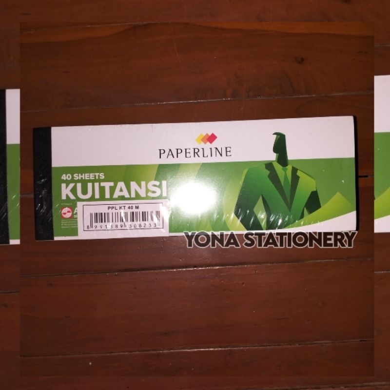 Jual Buku kwitansi/kuitansi paperline kecil 40M | 1 Pack: 10 pcs | Shopee Indonesia