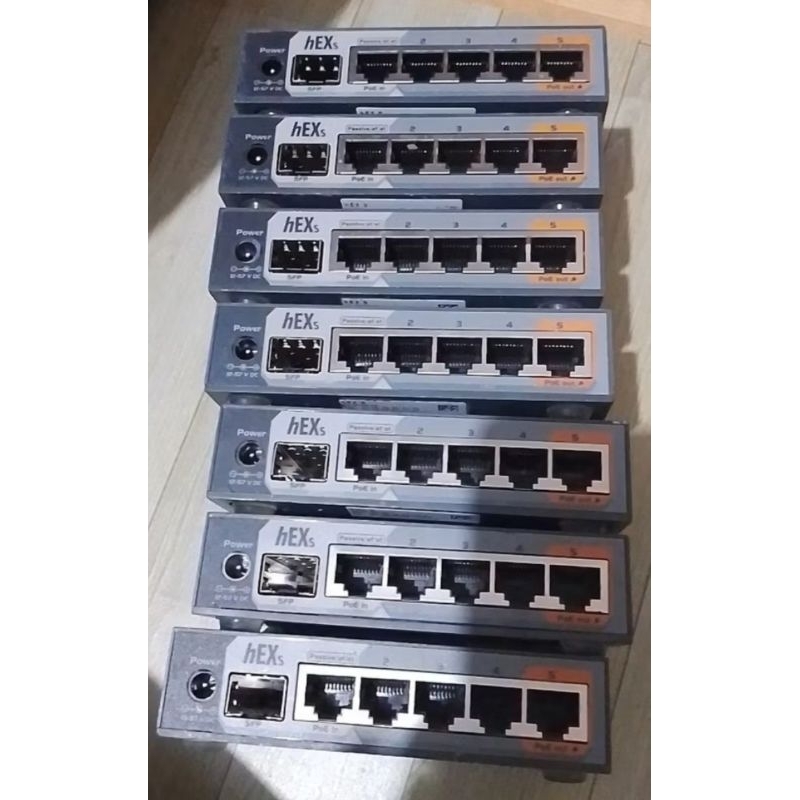 Jual Mikrotik rb760iGs hEX s rb760igs mulus + Adaptor | Shopee Indonesia