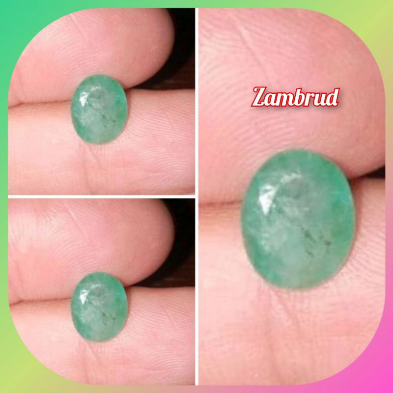 Jual Batu Zambrud Asli Emerald Beryl Natural | Shopee Indonesia