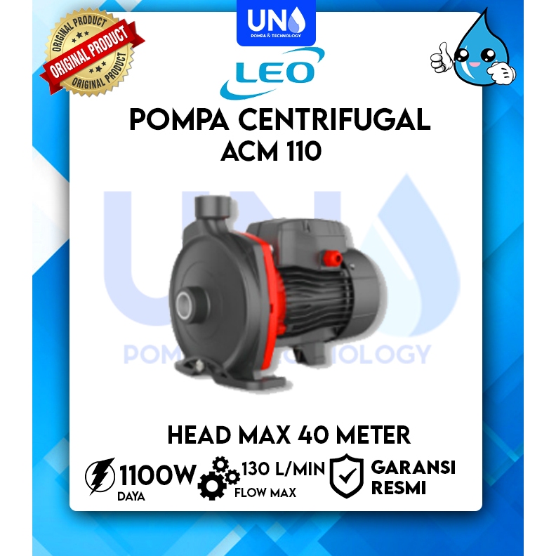 Jual Pompa Air Centrifugal Pump LEO ACM 110 | Shopee Indonesia