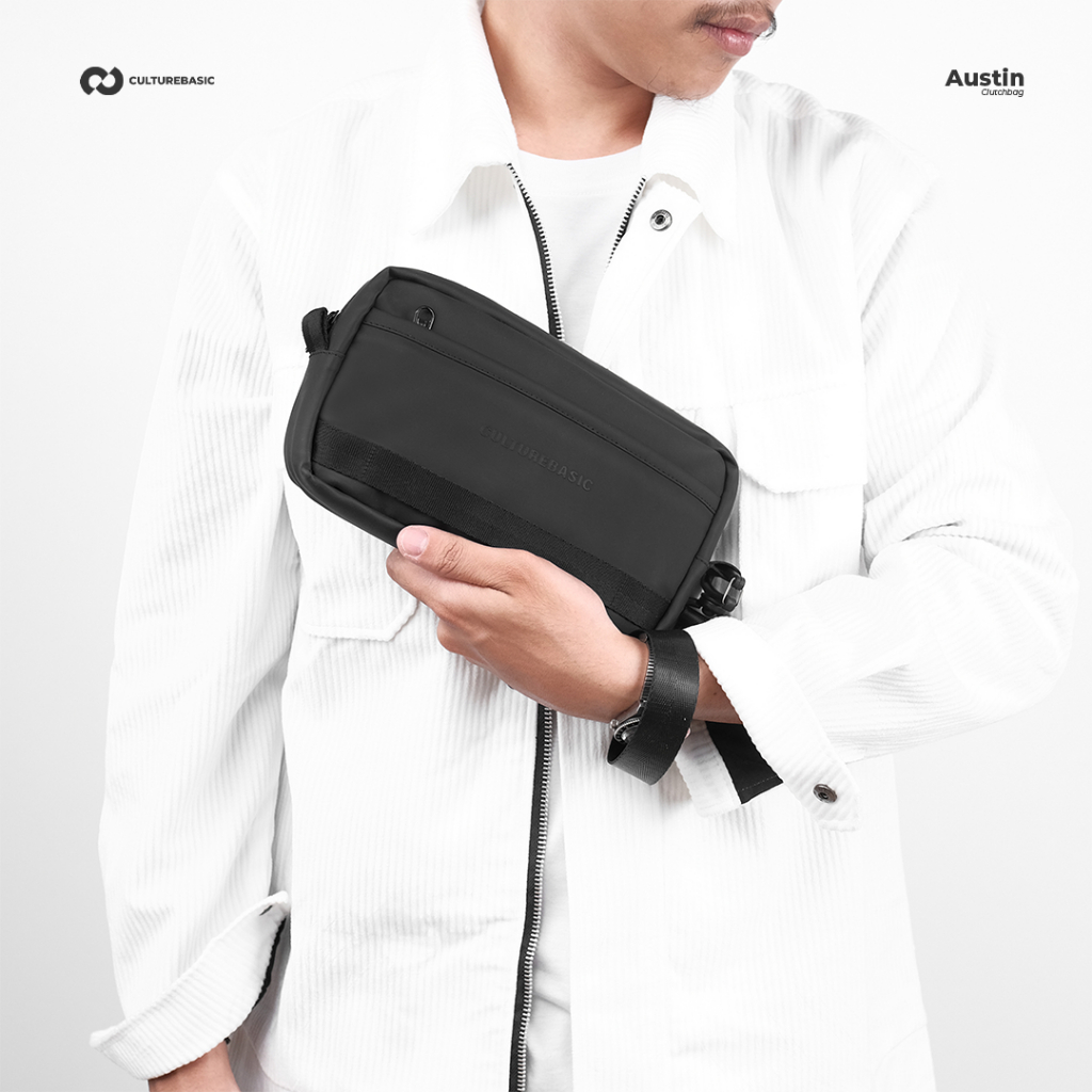Jual Culture Basic | Handbag Pria Austin | Shopee Indonesia