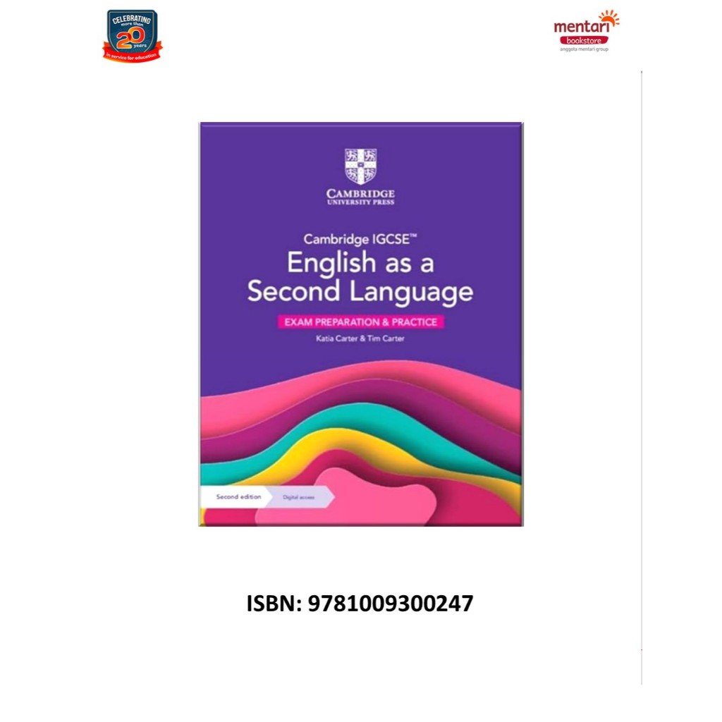 Jual Cambridge Igcse English Second Language Exam Preparation And Prac W Dig Acc 2y Shopee