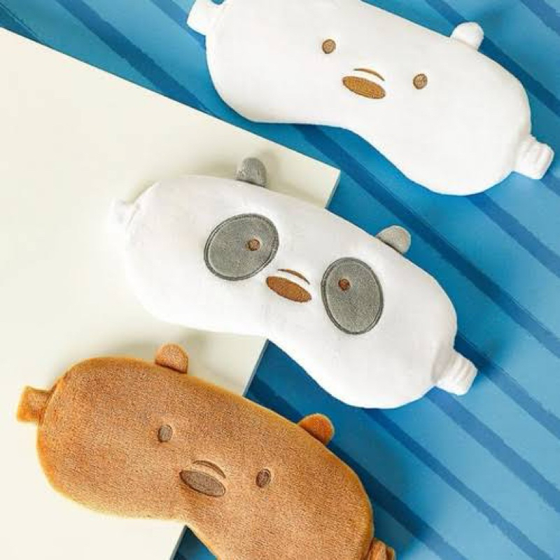 Jual MINISO WE BARE BEARS EYE MSK SLEEP MASK MASKER MATA | Shopee Indonesia