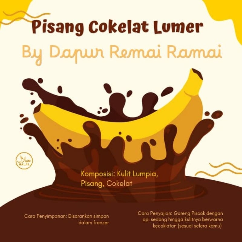 Jual Pisang Lumer Aneka Rasa Homemade Frozen Food | Shopee Indonesia