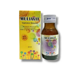 Jual MULIAVIT SYRUP ISI 60 ML BOTOL | Shopee Indonesia