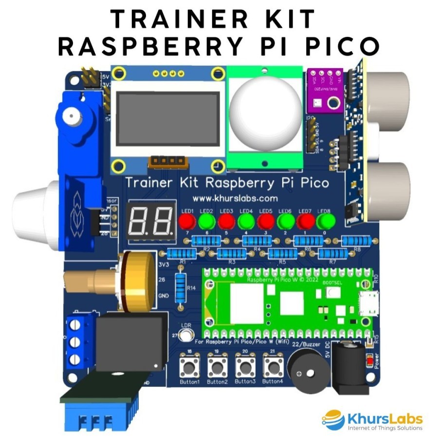 Jual Trainer KIT Raspberry Pi PICO - Praktikum KIT Pembelajaran ...