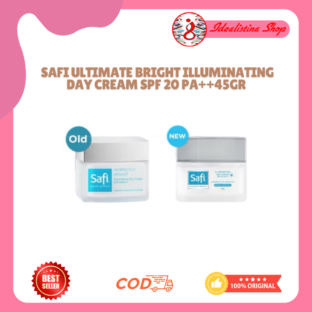 Jual Safi Ultimate Bright Illuminating Day Cream SPF 20 PA++ | Shopee Indonesia