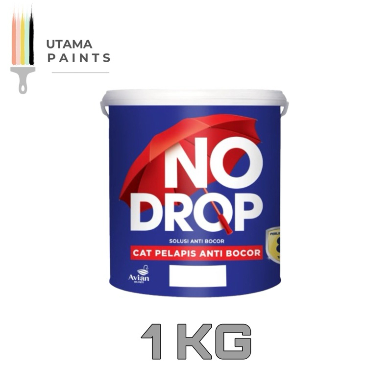 Jual CAT PELAPIS ANTI BOCOR NO DROP KEMASAN 1KG | Shopee Indonesia