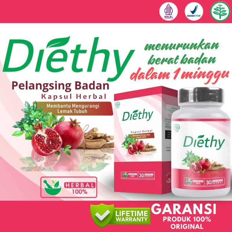 Jual Pelangsing Badan Cepat Dan Ampuh Bpom - Diethy Obat Pelangsing ...