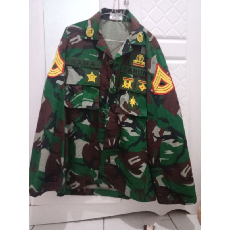 Jual Baju Pdl Taruna AAL Akademi Angkatan Laut/TNI AL Pangkat Sermatutar Tingkat 4 Brevet ...