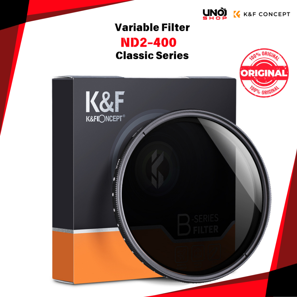 Jual K&F Concept Variable ND2-400 Classic Fader Filter Lens KNF | Shopee Indonesia