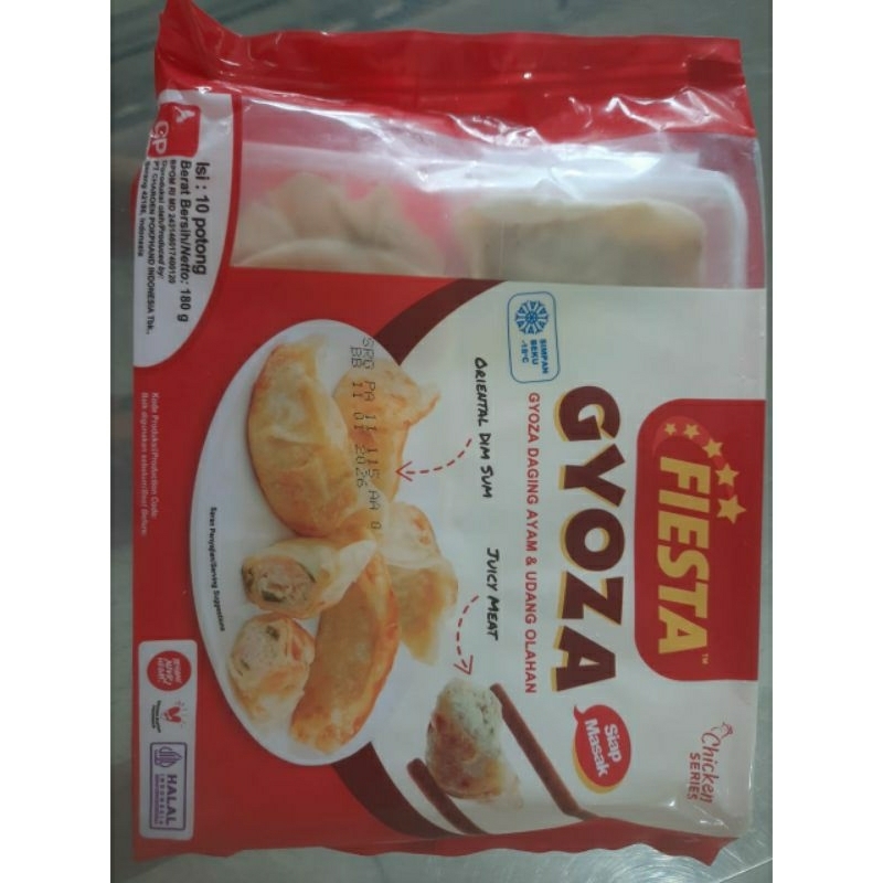 Jual Fiesta Gyoza isi 10 pcs, berat 180 Gr | Shopee Indonesia
