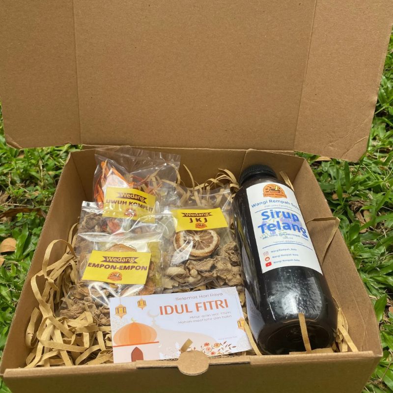 Jual HAMPERS LEBARAN PAKET RAYA 3 | HAMPERS UNIK | HAMPERS JAMU ...