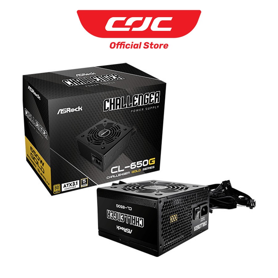 Jual ASRock CL-650G 650W 80 PLUS GOLD Certified | Shopee Indonesia