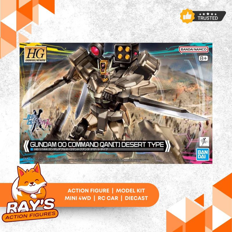 Jual HG 1/144 Gundam OO Command QAN[T] Desert Type | Shopee Indonesia