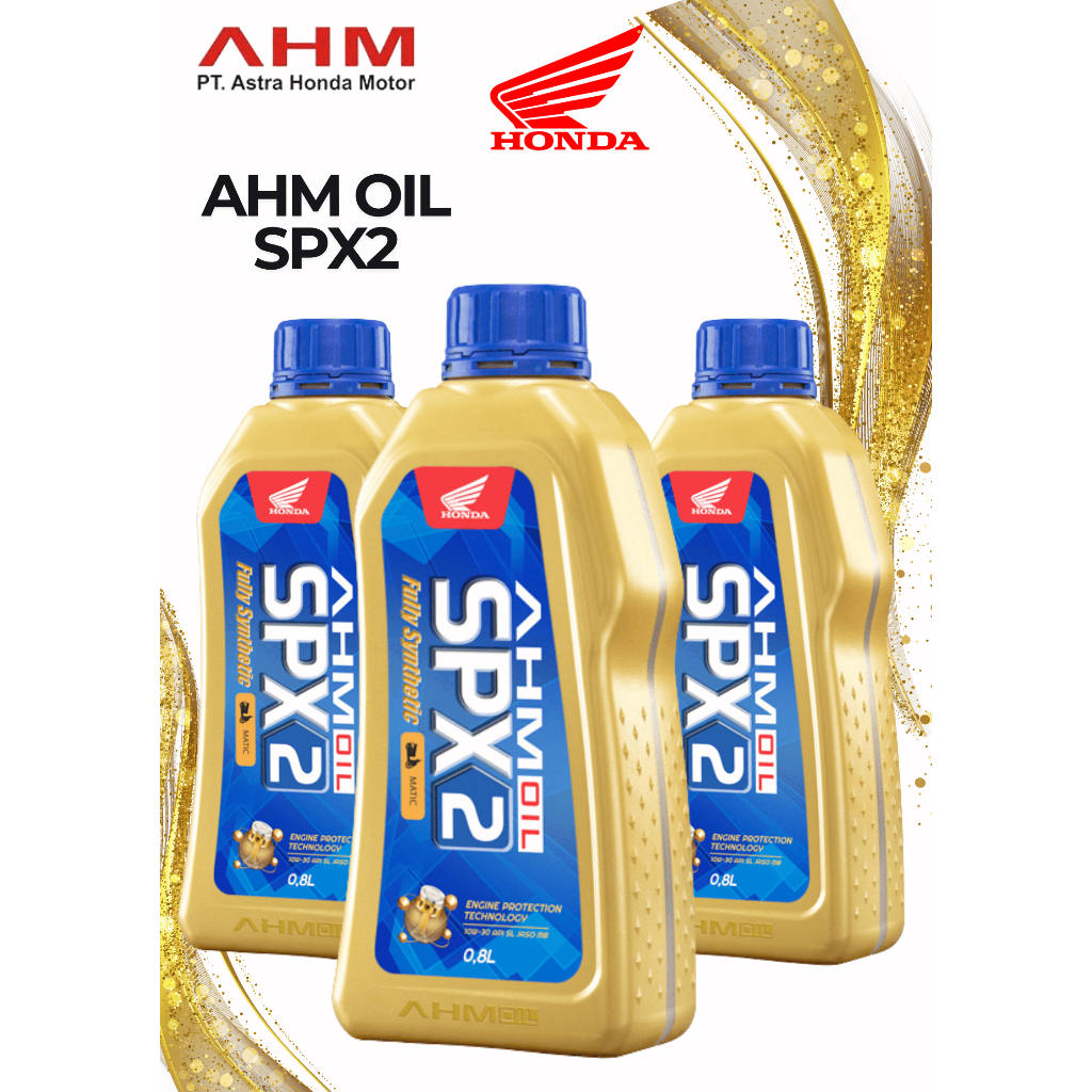 Jual 3 BOTOL Oli Motor Matic AHM Oil SPX 2 0.8L | Shopee Indonesia