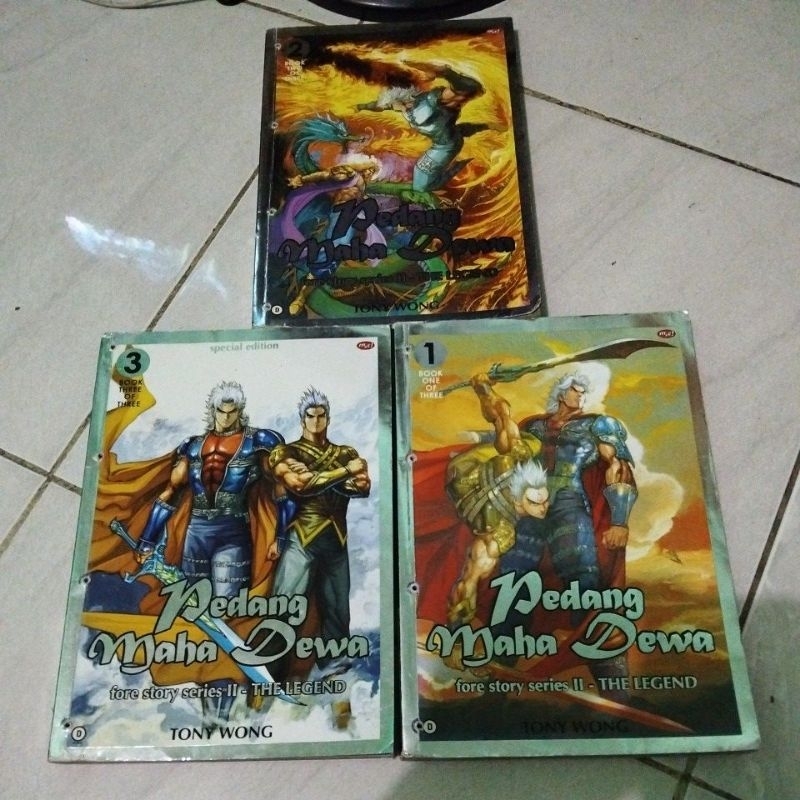 Jual Tony wong special edition pedang maha dewa fore stories 2 the ...