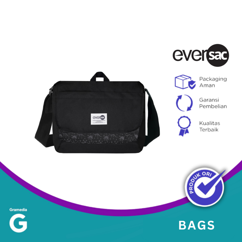 Jual Messenger Eversac Junio Skull Dino | Shopee Indonesia