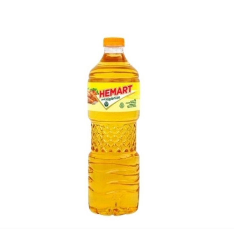 Jual MINYAK GORENG HEMART 1 Liter dan 900ml Kemasan Botol | Shopee Indonesia