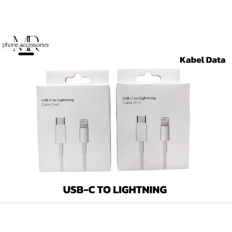 Jual Kabel Lightning USB-C To Lightning Cable 1 Meter Oc | Shopee Indonesia