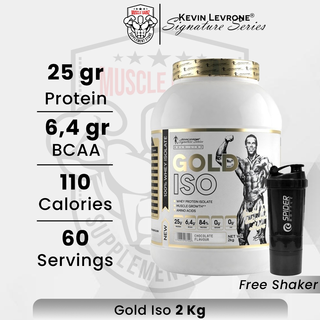 Jual Kevin Levrone Gold Isolate 2 Kg Gold Iso Gold Series | Shopee ...