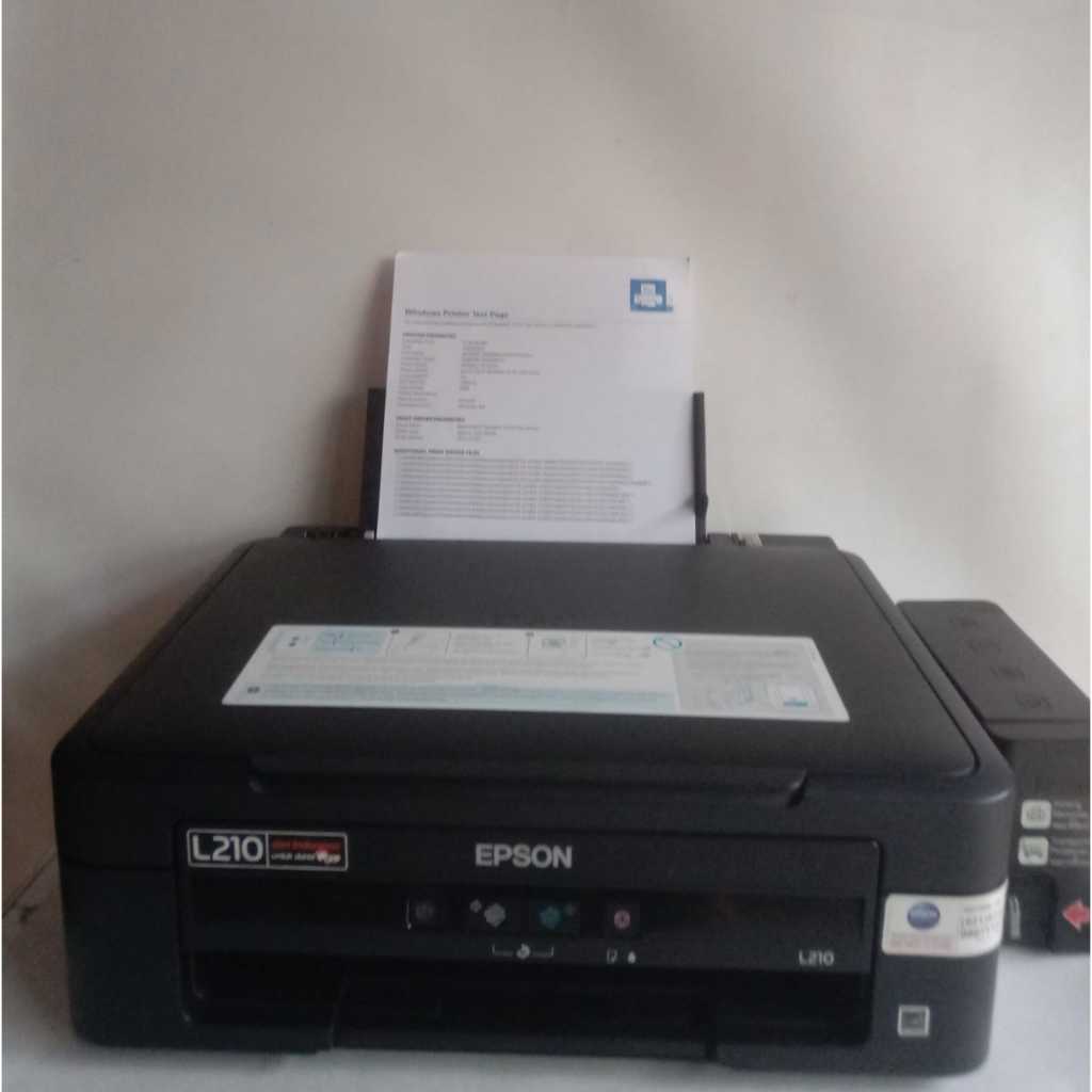 Jual Printer Epson L210 All In One Print Scan Copy Inkjet Bergaransi ...