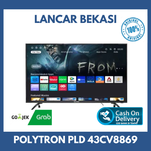 Jual POLYTRON PLD 43CV8869 DIgital Smart Lite TV 43 inch FHD - Garansi ...