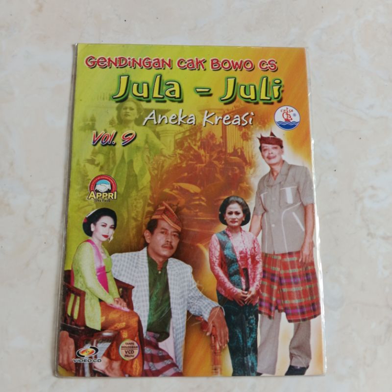 Jual Kaset VCD Jula Juli Cak Bowo CS Vol 9 | Shopee Indonesia