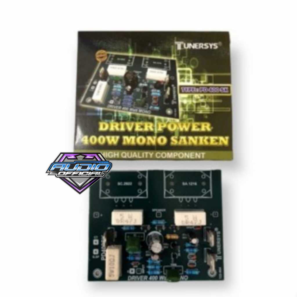 Jual Driver power Amplifier Mono Sanken Safari 400w Tunersys PD-400SK Original | Shopee Indonesia