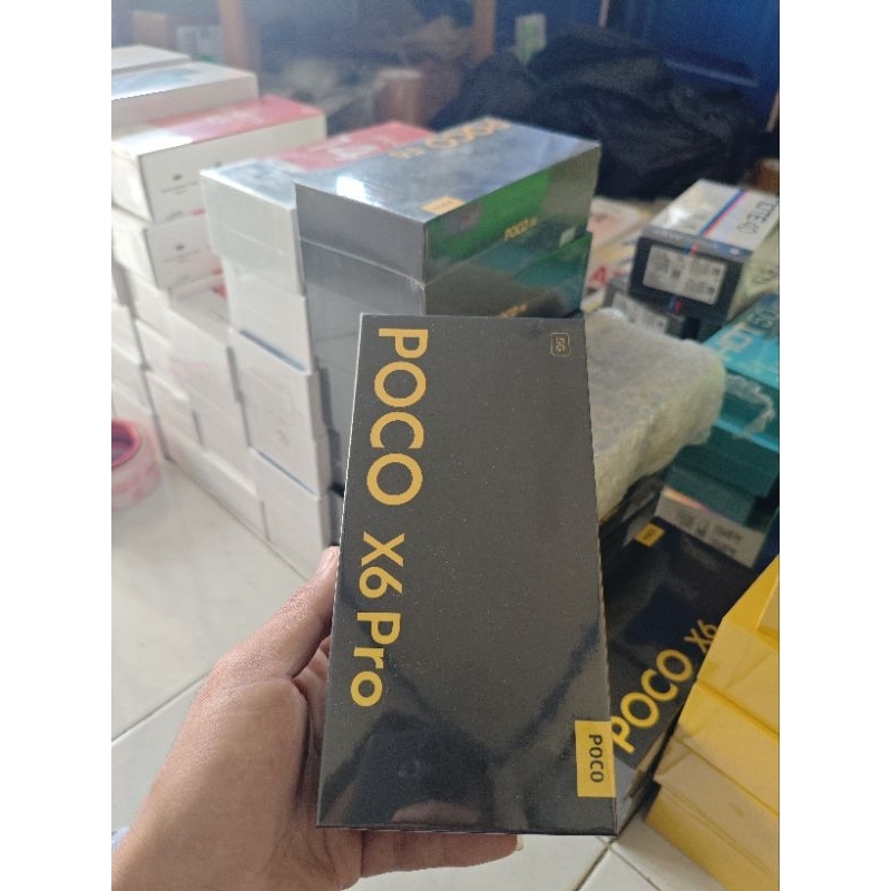 Jual poco x6 pro 12/512 garansi resmi xiaomi indonesia | Shopee Indonesia