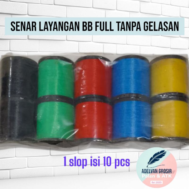 Jual Senar Layangan BB full tanpa gelasan 1 slop isi 10 pcs | Shopee ...