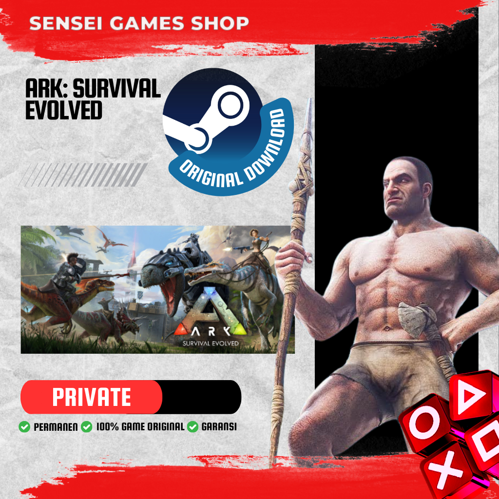 Jual [BONUS STEAM KEY] ARK: Survival Evolved / GAME SURVIVAL / Game PC / Original Download Game ...