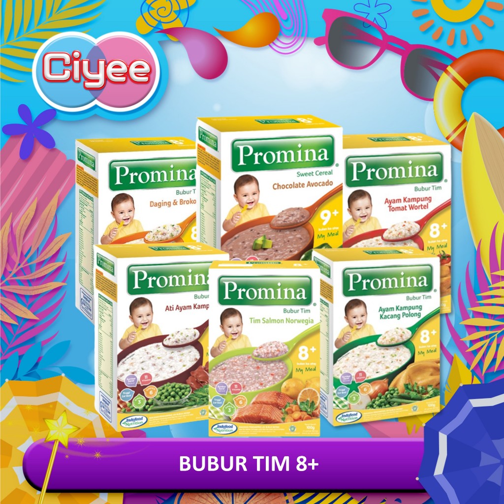 Jual Promina Bubur Bayi Usia 8+ Isi 100gr / Bubur MPASI Bayi / Makanan ...