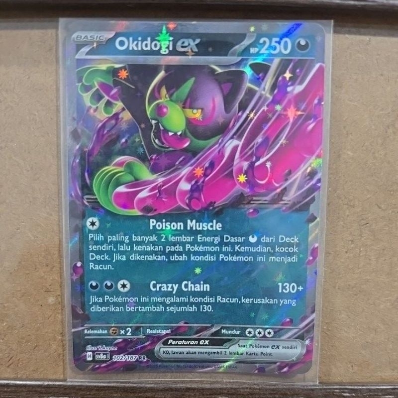 Jual Okidogi EX RR TCG POKEMON INDONESIA / KARTU POKEMON INDONESIA ...