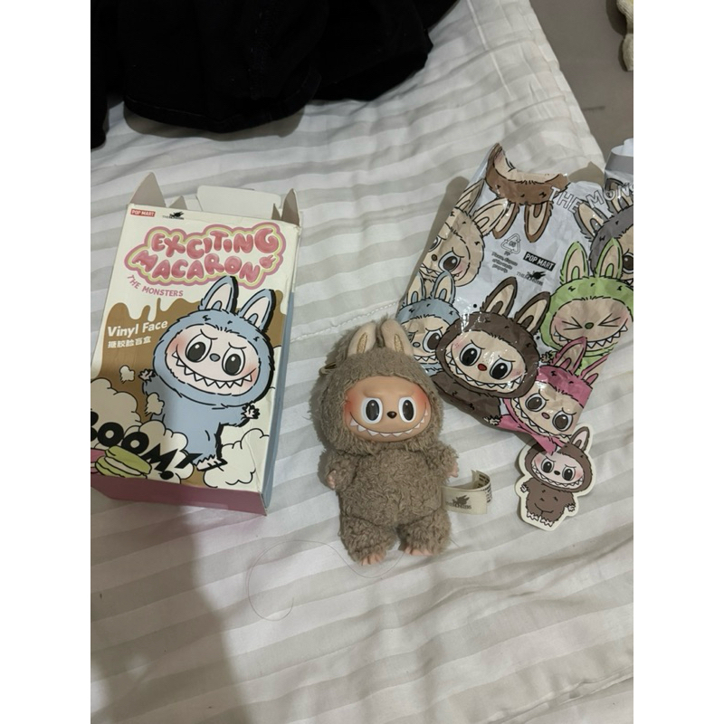 Jual labubu macaron V1 toffee orininal popmart | Shopee Indonesia