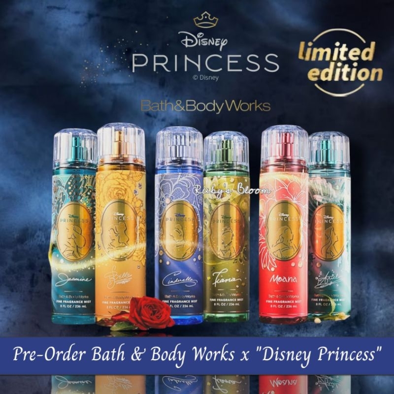 Jual (Ready!) Bath & Body Works x "Disney Princess" Collection | Fine ...