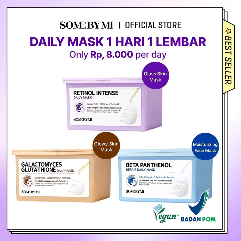 Jual [ready stock] SOME BY MI SOMEBYMI Retinol Intense Daily Mask ...