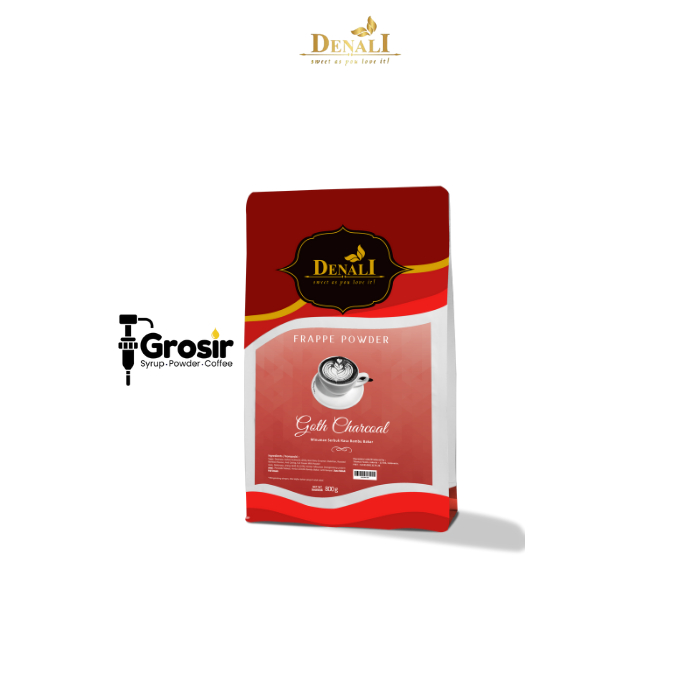 Jual Denali Premium Powder Goth Charcoal 800 Gram | Shopee Indonesia