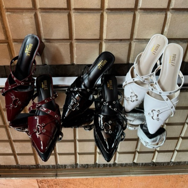 Jual TIFFANY HEELS 5cm | Sandal Wanita Cantik, Unik dengan hak 5cm ...